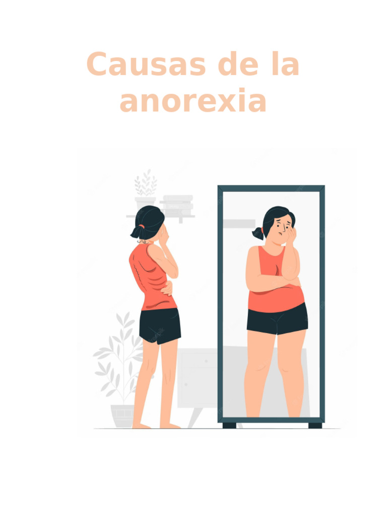 Causas de La Anorexia | PDF | Desorden alimenticio | Anorexia nerviosa