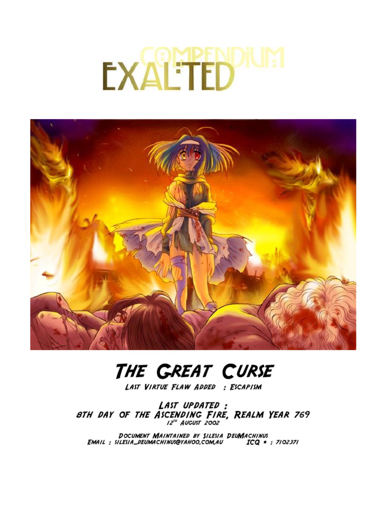 Exalted-The_Great_Curse | PDF | Compassion