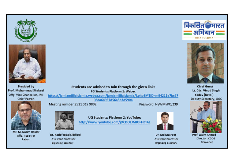 Induction Programme Banner | PDF