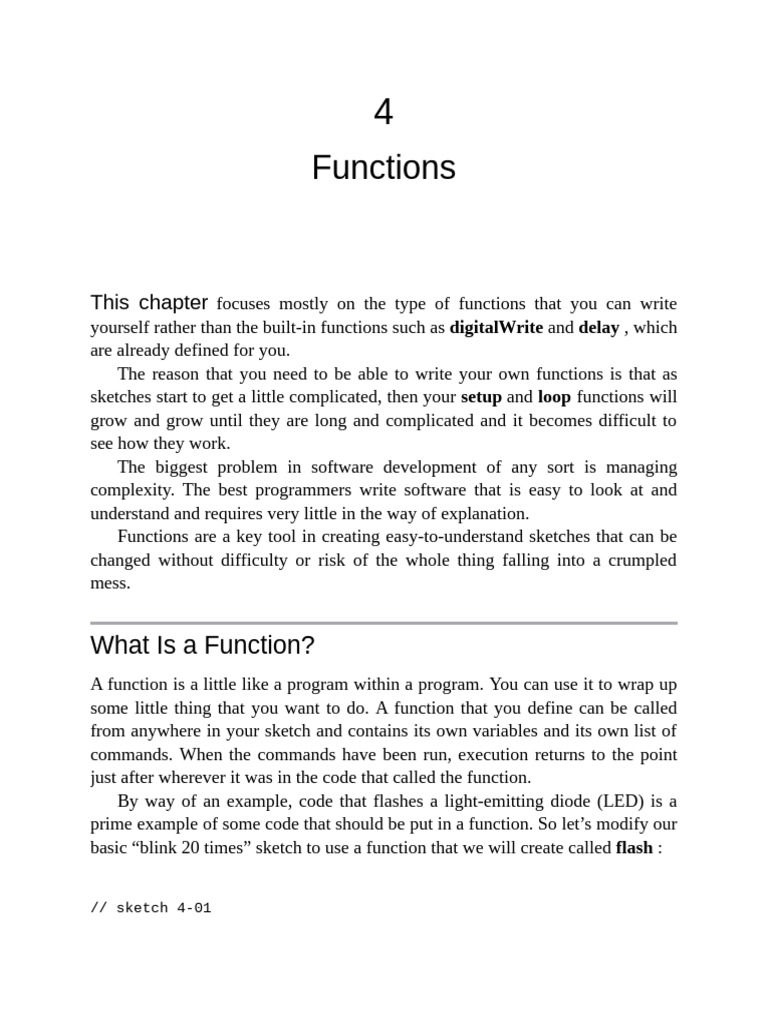 Programming Arduino (1) Pages 67 | PDF