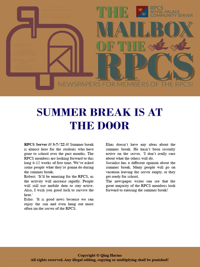 Mailbox Template 2 | PDF | Games & Activities