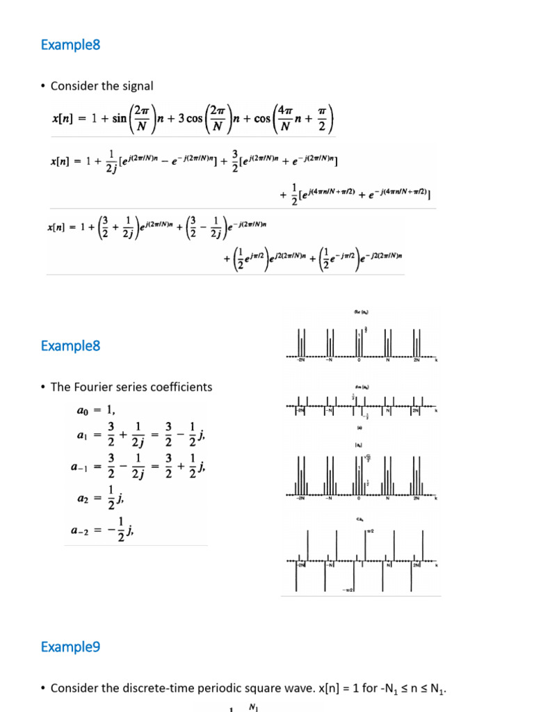 3 Fourier Series Representation of Periodic Signals 2 | PDF | Signal ...