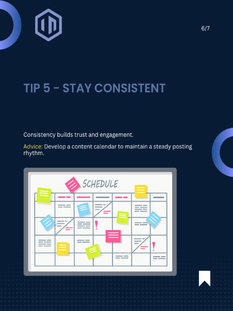 6 - Stay Consistent | PDF