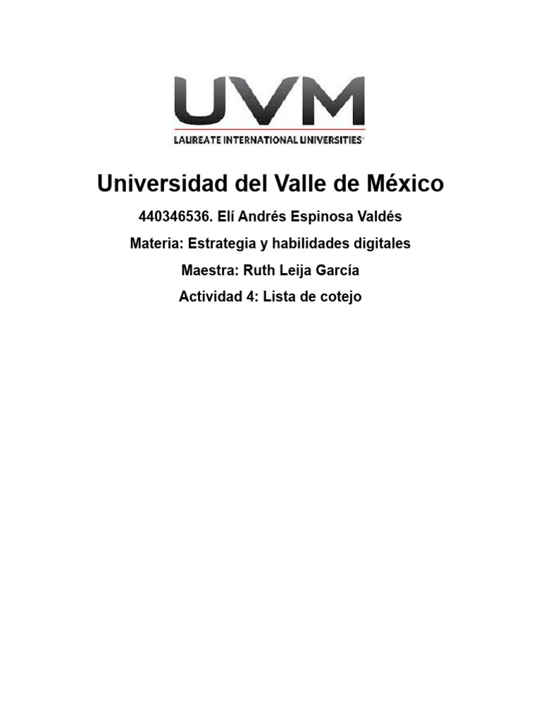 A#4 Eaev | PDF | Aprendizaje | Maestros