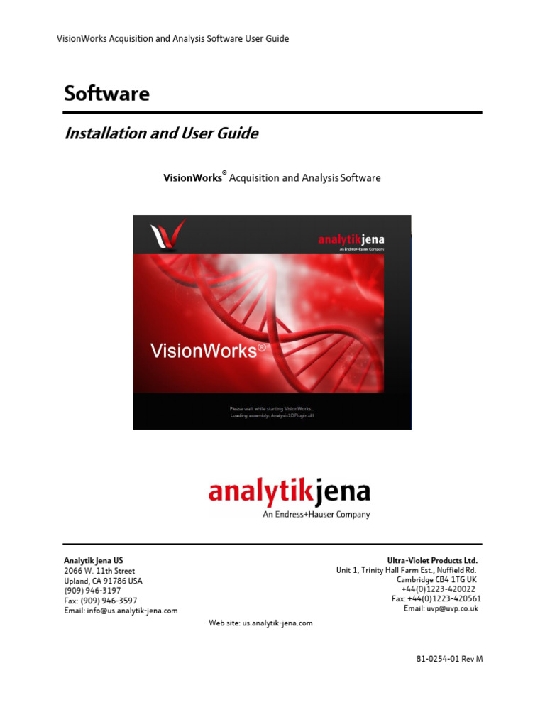 VisionWorks Software User Guide | PDF | Menu (Computing) | Camera