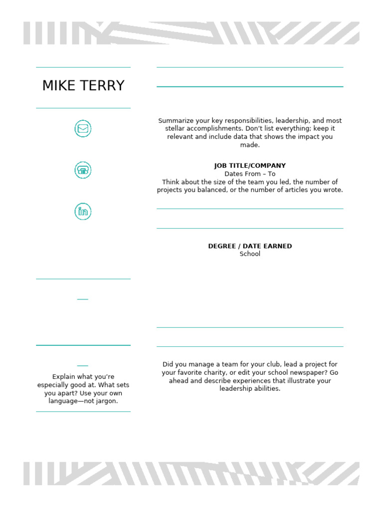 Mike Terry | PDF | Career & Growth