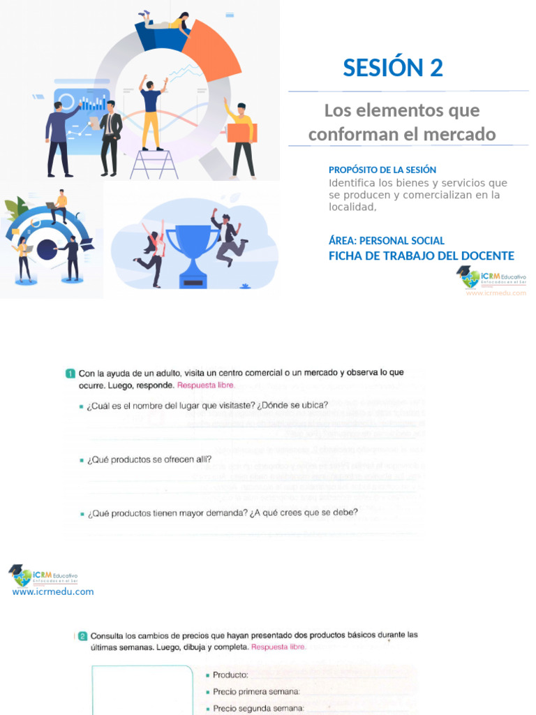 U7-S2-Ftd - Los Elementos Que Conforman El Mercado | PDF