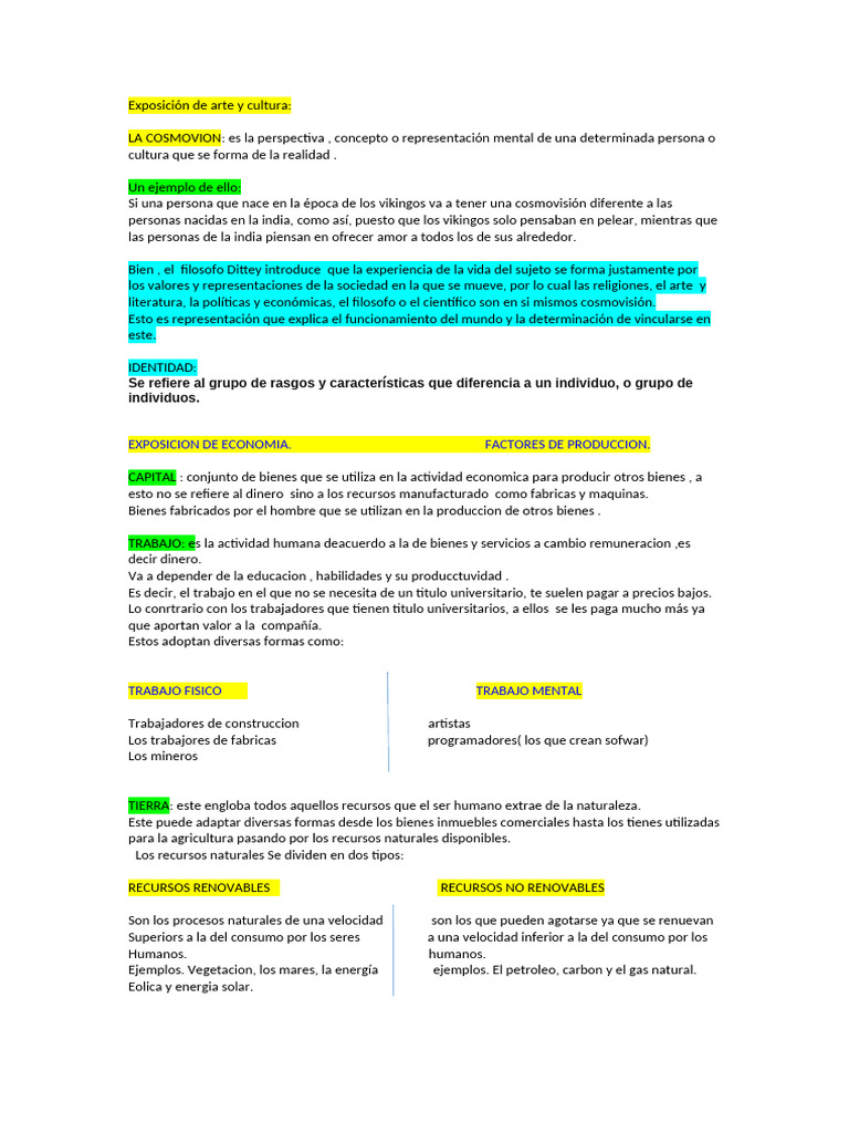 guia de exposiciones | PDF | Bienes | Mente