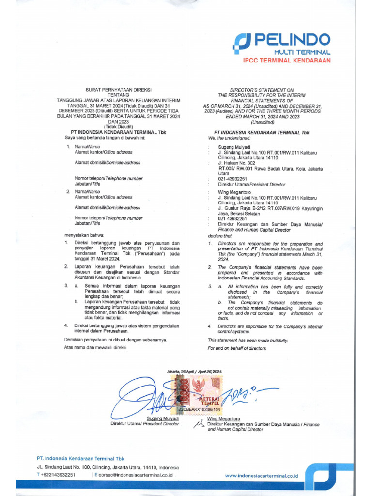 Ipcc-spd q1 2024 | PDF