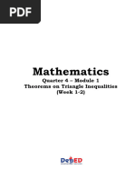 EL 3 - DLP - Exterior Angle Inequality Theorem | PDF | Triangle | Angle