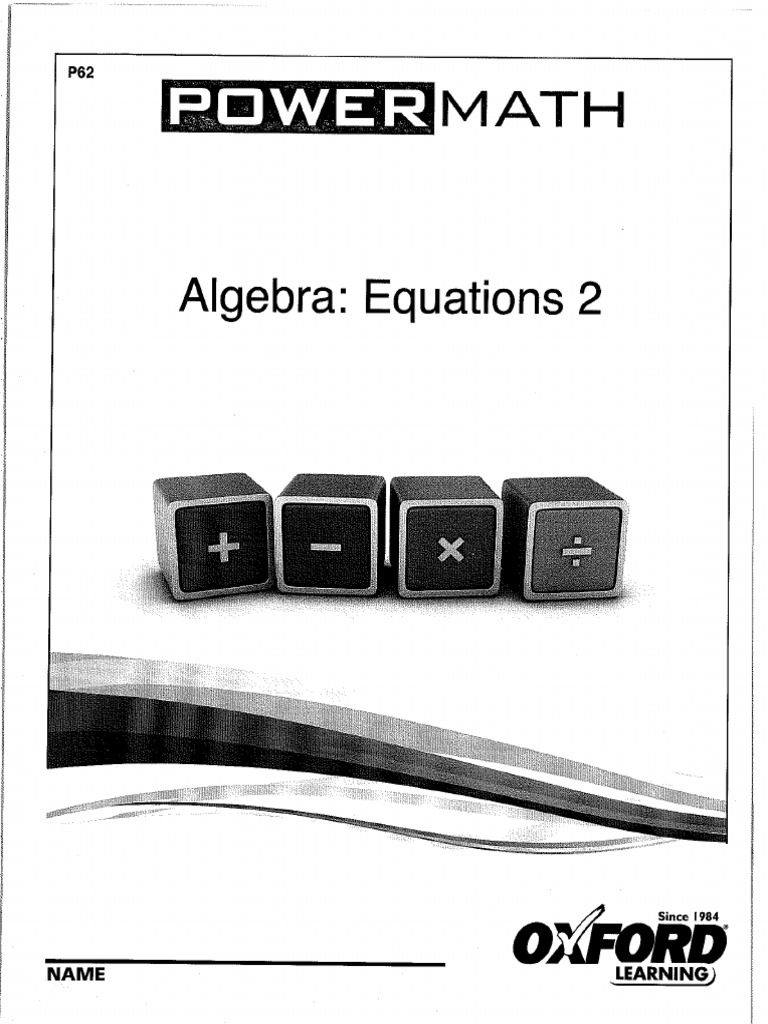 Algebra Book | PDF