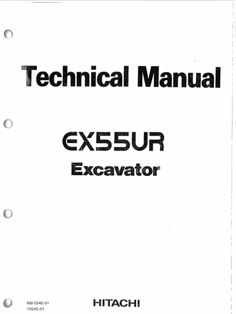 Hitachi Ex55ur 3 | PDF