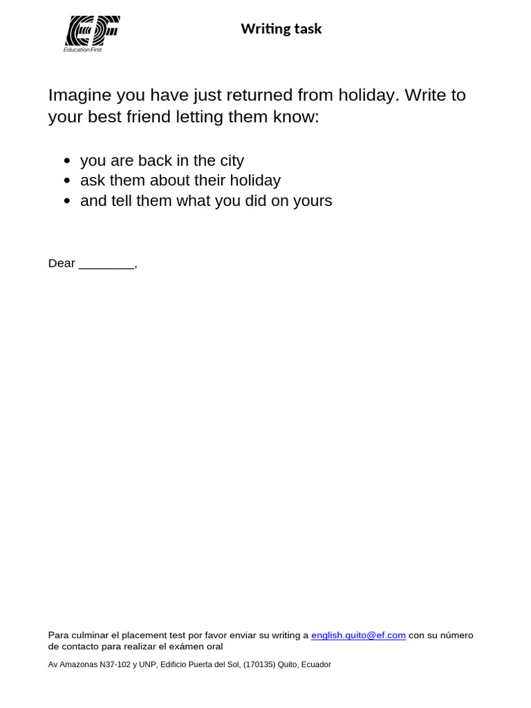 Placement Test Real English | PDF | Career & Growth