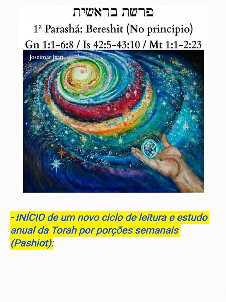 01 - Parashah Bereshit (2° Ed) | PDF