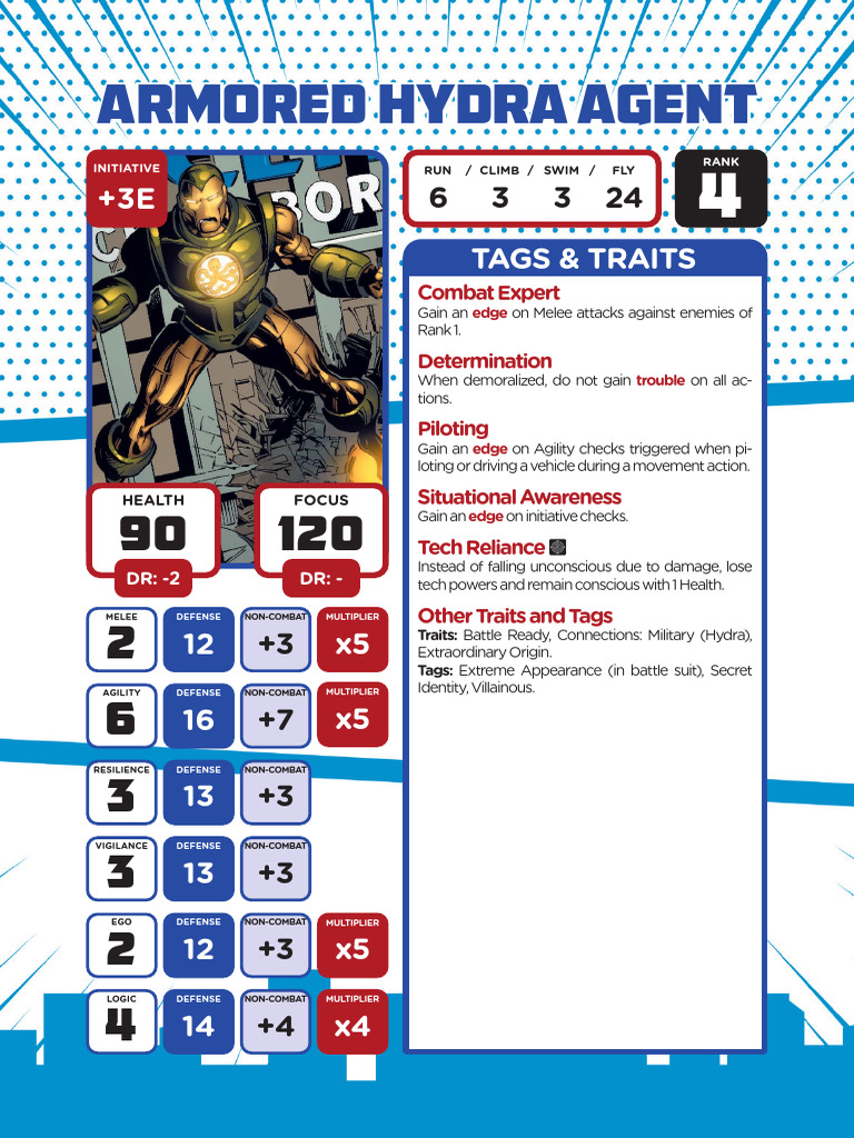 Marvel Multiverse RPG Character Traits | PDF
