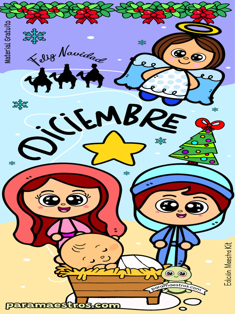 Lona Puerta Diciembre Material GRATUITO Paramaestroscom Diseño 2 | PDF