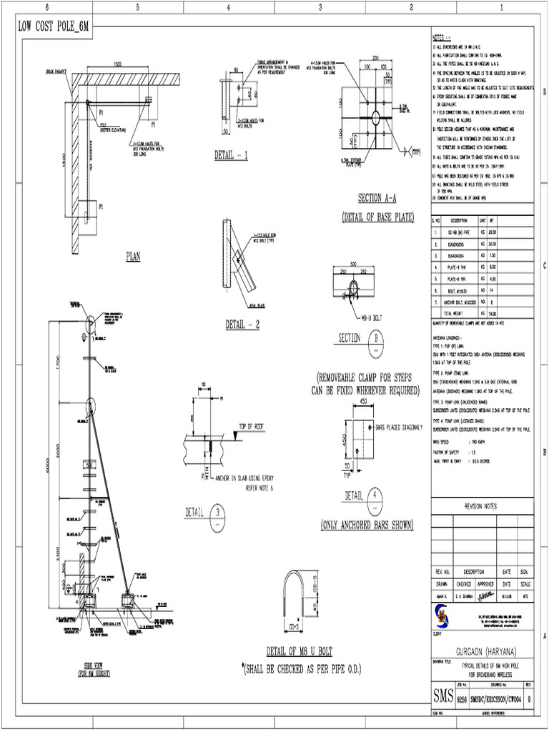 Pole 6mtr | PDF