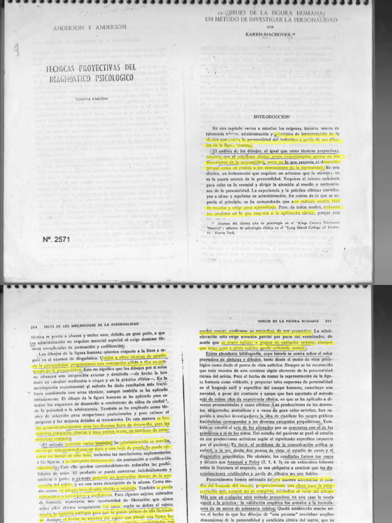 DFH Machover | PDF