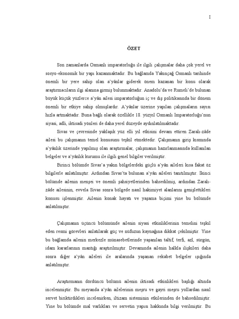 Son Donem Osmanli Tarihinde Bir Ayan Ailesi Zarali Zadeler in The Last ...