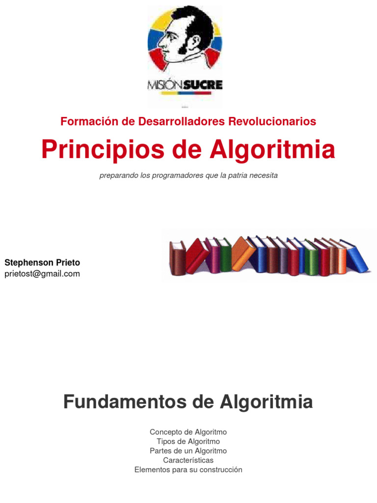 Fundamentos Algoritmia | PDF | Algoritmos | Lenguaje de programación