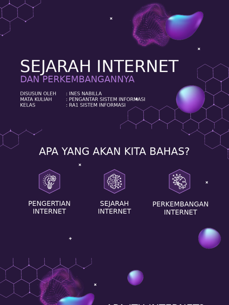 Sejarah Internet Dan Perkembangannya | PDF
