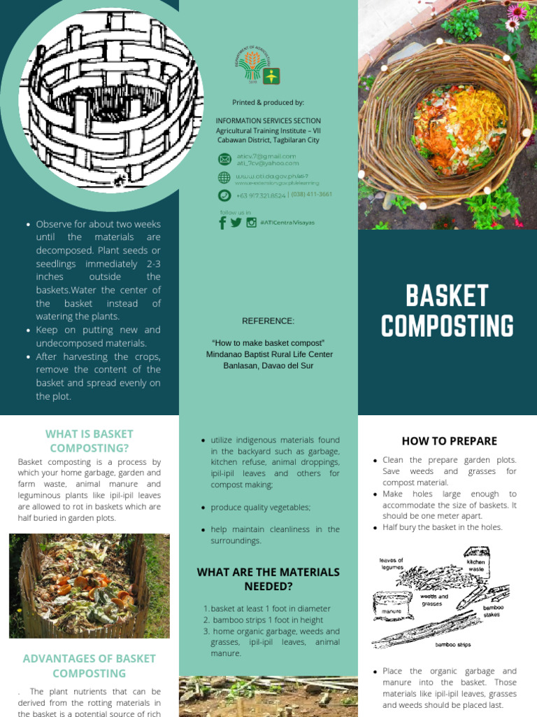 Basket Composting | PDF | Compost | Manure
