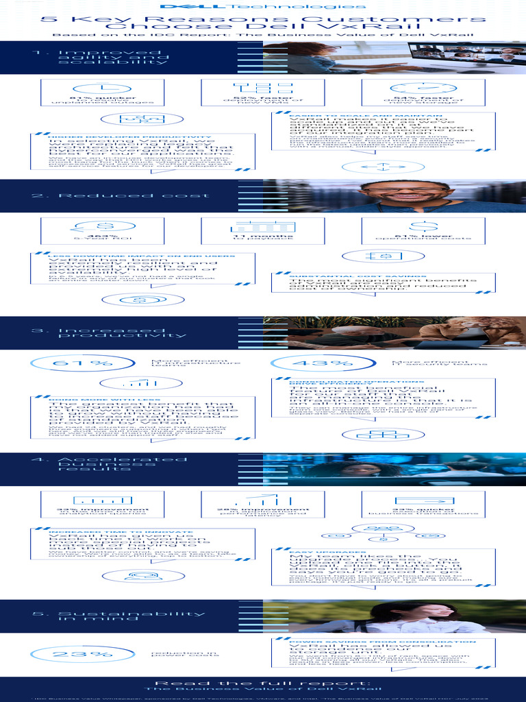5 Key Reasons Customers Choose Vxrail | PDF | Scalability | Computer Engineering