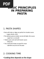 Fasta Pasta Cooking Chart | PDF | Pasta | Italian Cuisine
