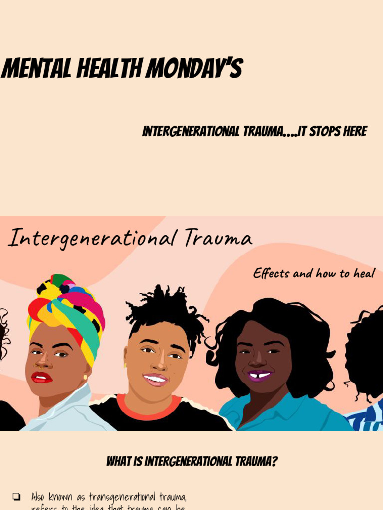 Intergenerational Trauma | PDF | Wellness
