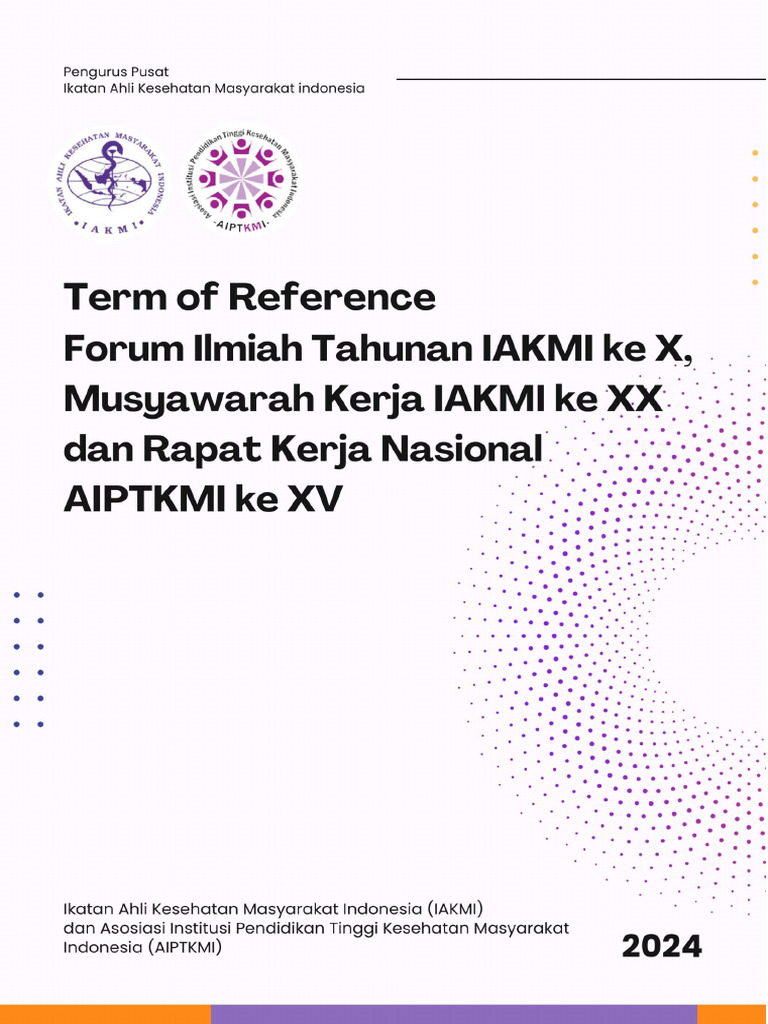 Tor Fit X Iakmi Dan Rakernas XV Aiptkmi 2024 Rev | PDF