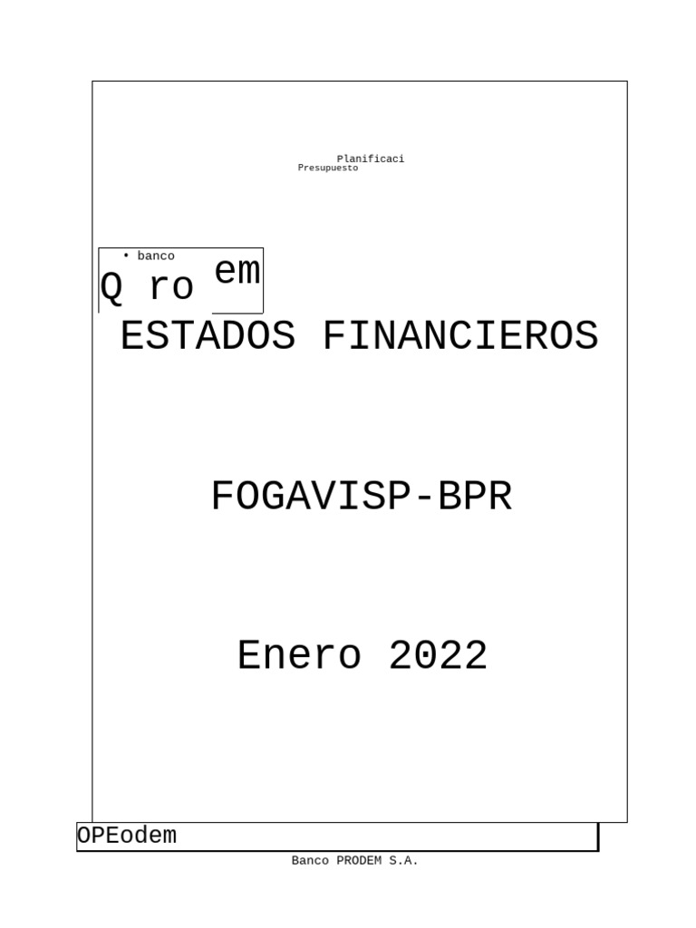 Notas A Los EEFF | PDF | Contabilidad | Bancos
