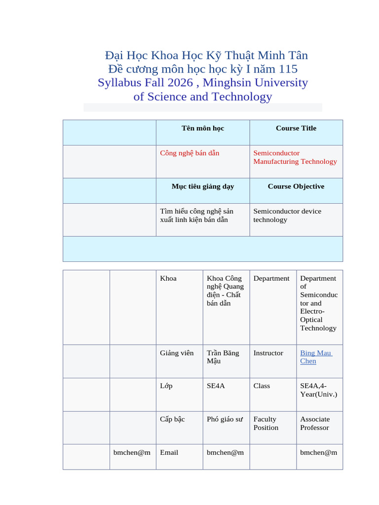 A53-SA1024- 半導體製程技術 | PDF