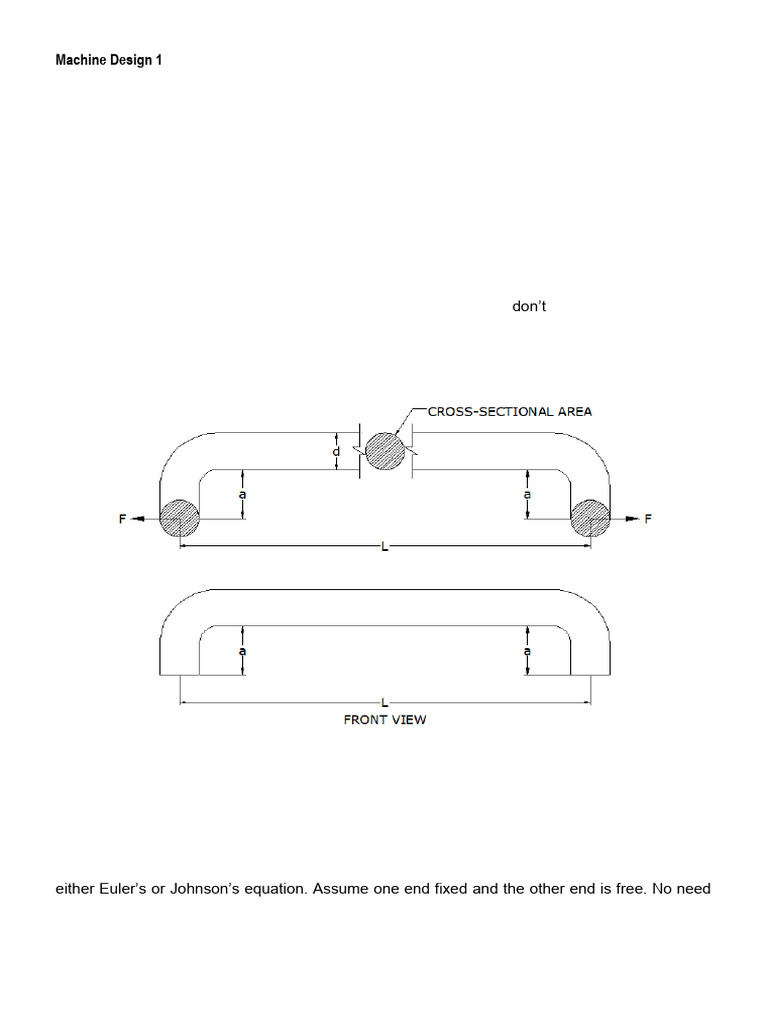 Machine Design 1 - Midterm5 | PDF | Stress (Mechanics) | Strength Of Materials