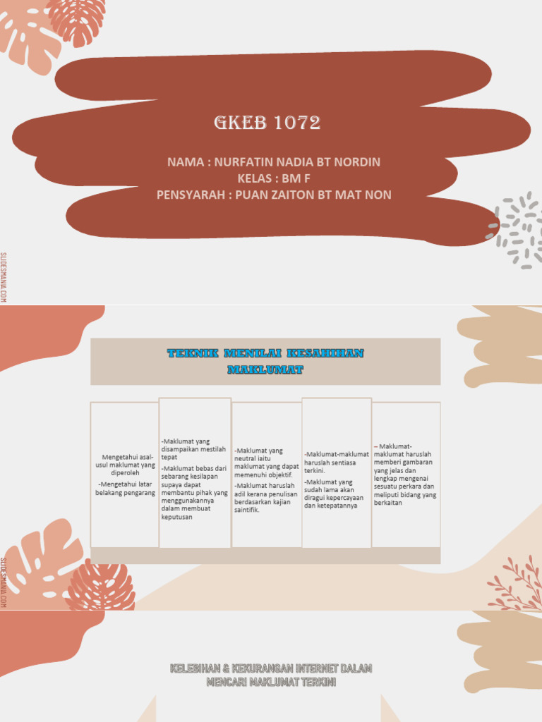 Jawapan Tutorial Bab 6 | PDF