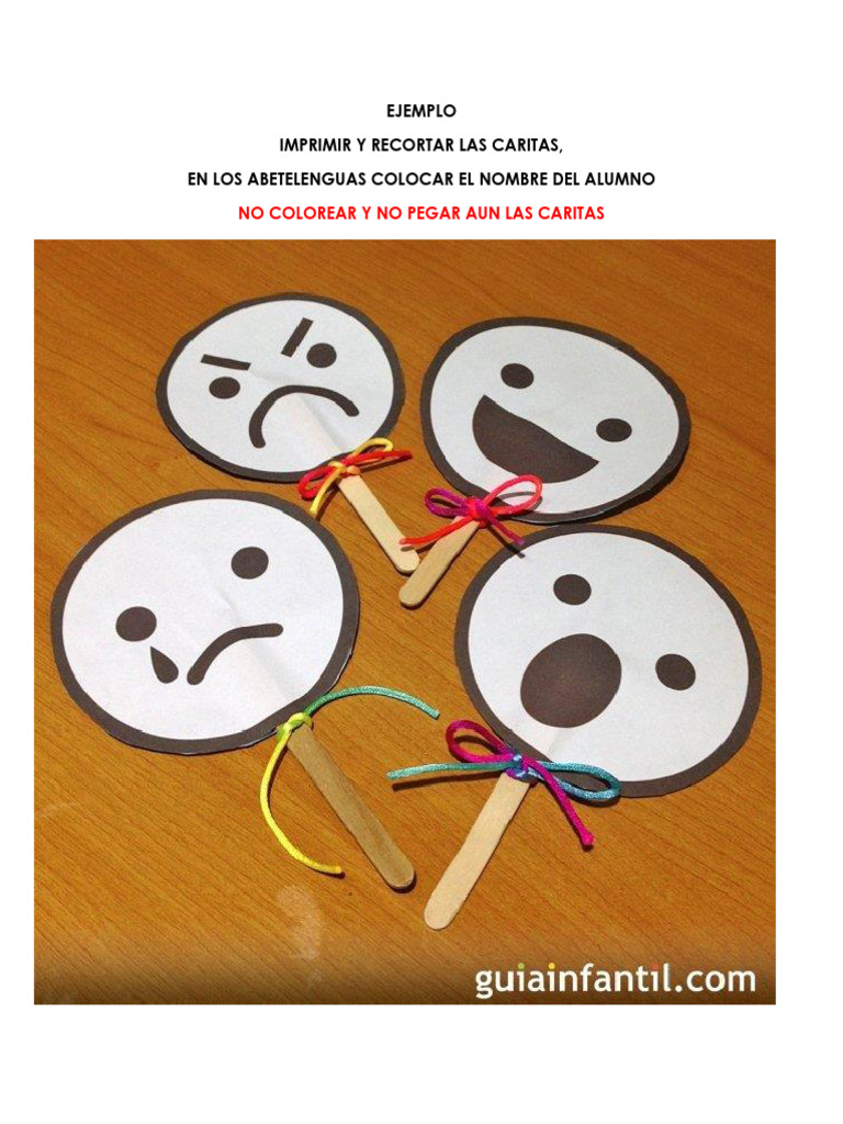 Paletas de Emociones | PDF