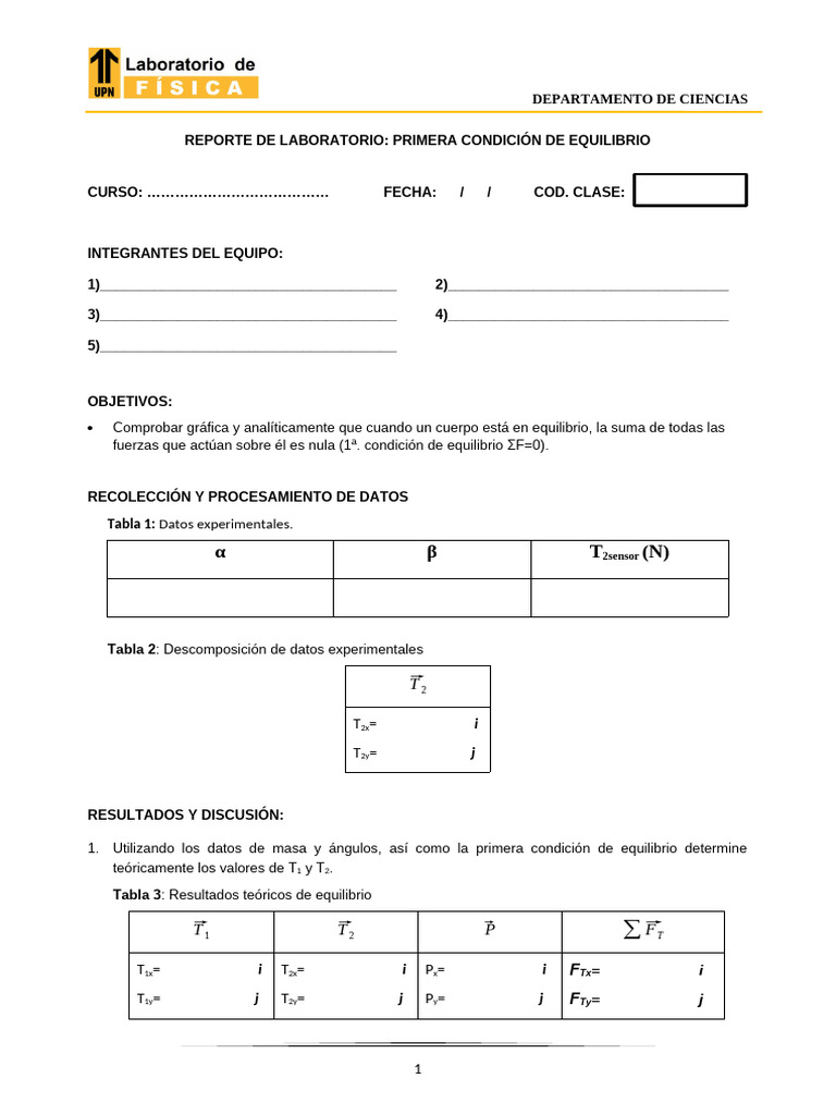 REPORTE - LAB - FISI1 - S05 - 1CE Actualizado | PDF | Metrología