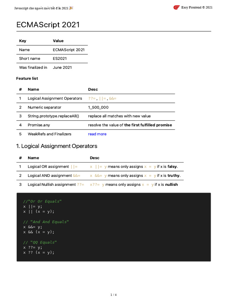 15-07-es2021 | PDF | Java Script | Web Development