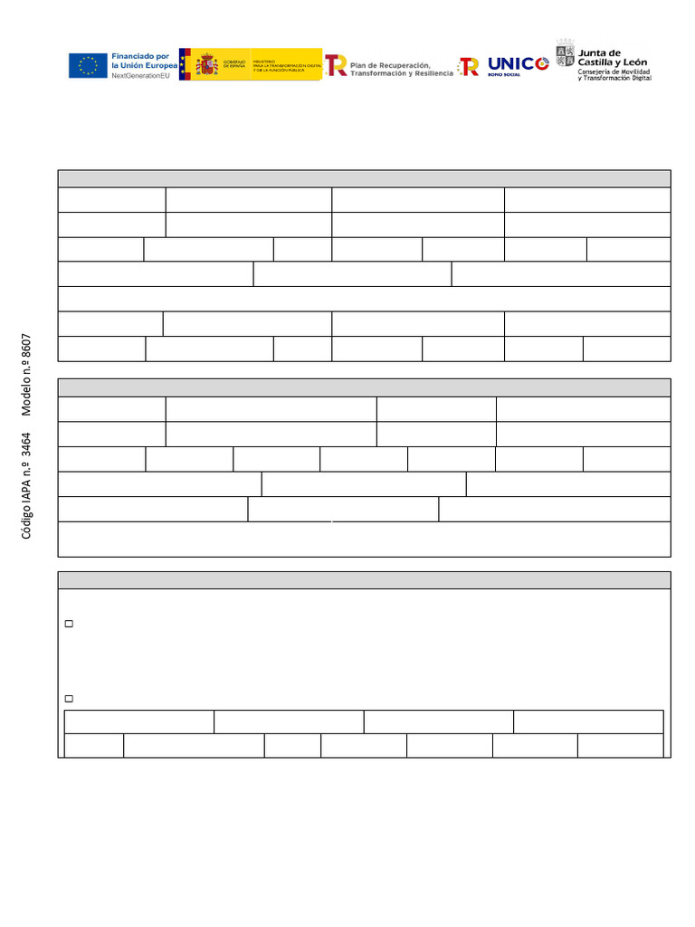 Doc1.Formulario Solicitud+subvenciones+BONOS - Beneficiarios Adaptado | PDF | Documento de ...