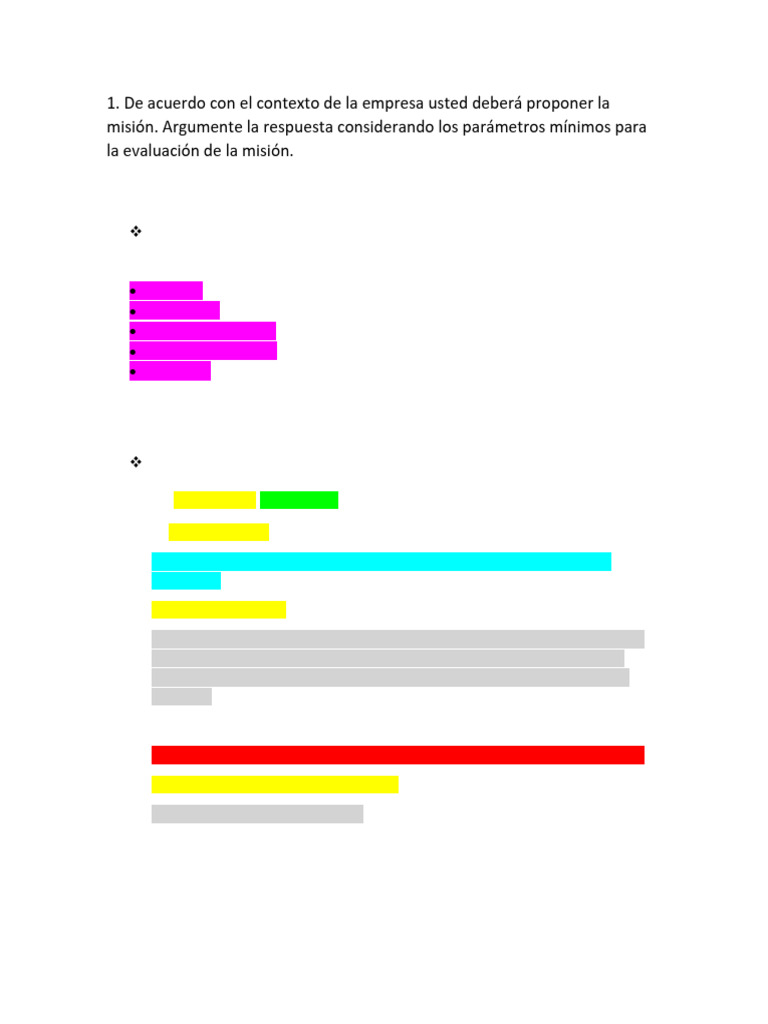 Posible Respuesta Pregunta 1 (1) Nuevo | PDF | Business | Mercado (economía)