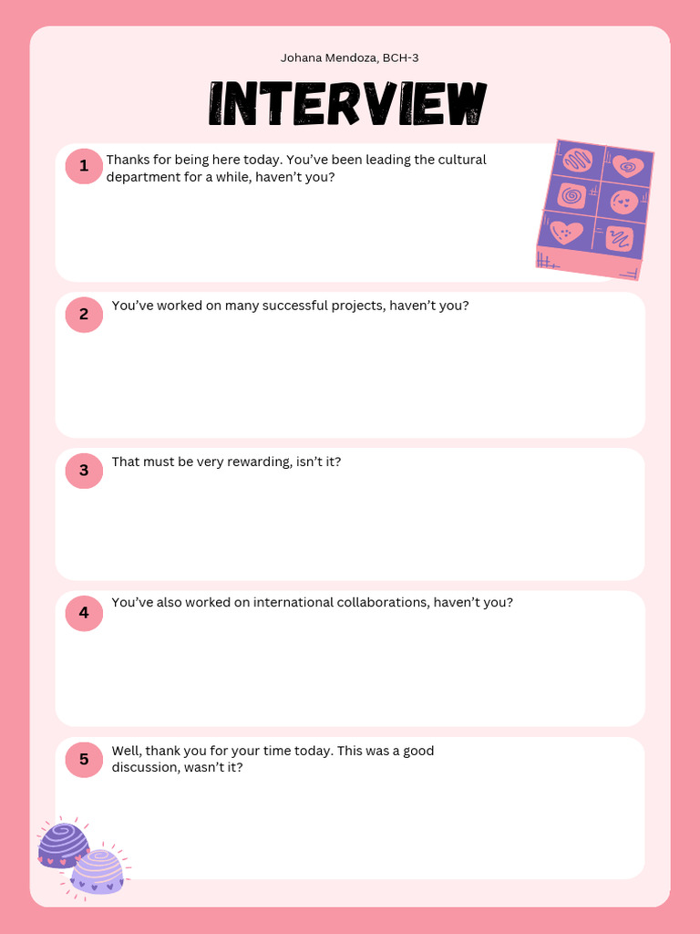 English Interview | PDF | Career & Growth | Foreign Language Studies