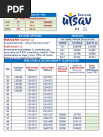 LIC - Jeevan Utsav - Brochure - 4 Inch X 9 Inch - Eng | PDF | Insurance | Life Insurance