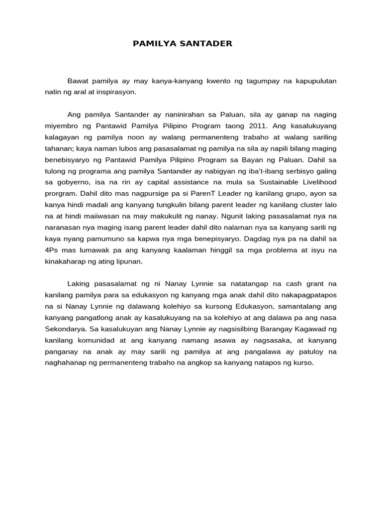 Kwento NG Tagumpay | PDF