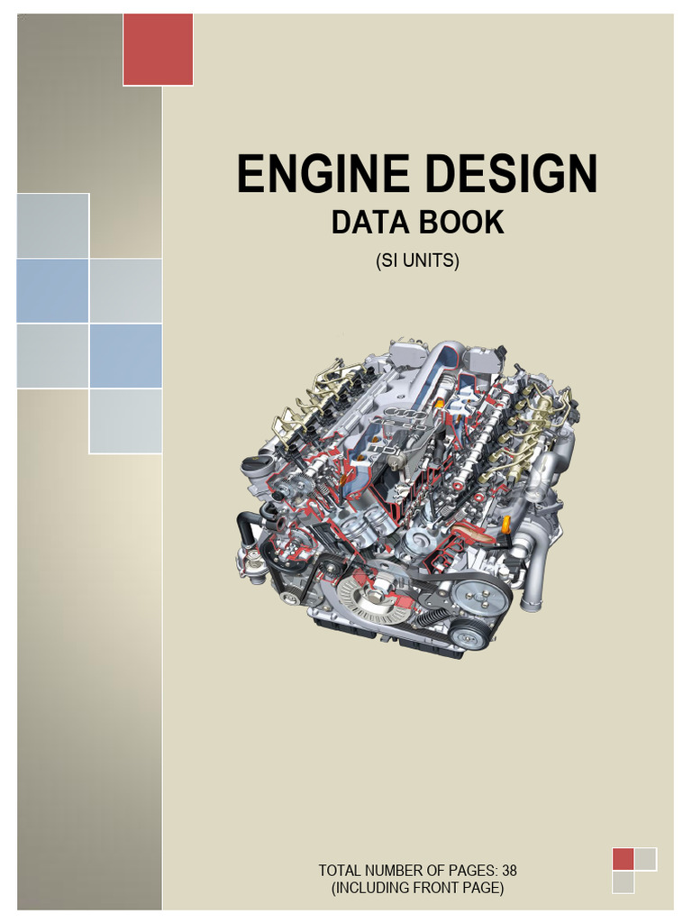 DATA BOOK | PDF | Piston | Cylinder (Engine)