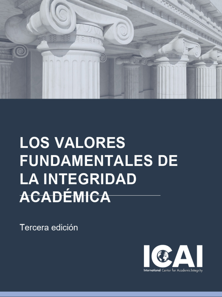 ICAI-Fundamental-Values - R12 Es | PDF | Valor | Maestros