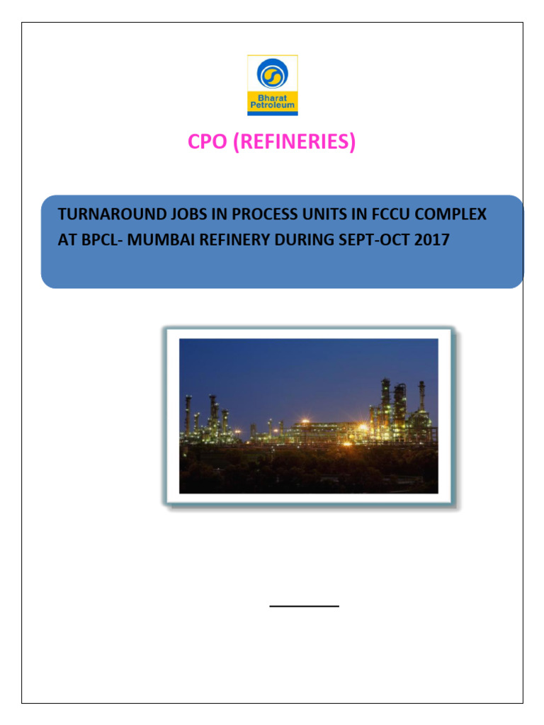 Tender BPCL - FCCU Refactory Lining Resco AA 22S | PDF | Corrosion | Taxes Tender BPCL - FCCU Refactory Lining Resco AA 22S | PDF | Corrosion | Taxes