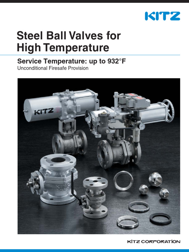 Kitz Ball Valves - K-204-13 | PDF | Valve | Clean Air Act (United States)