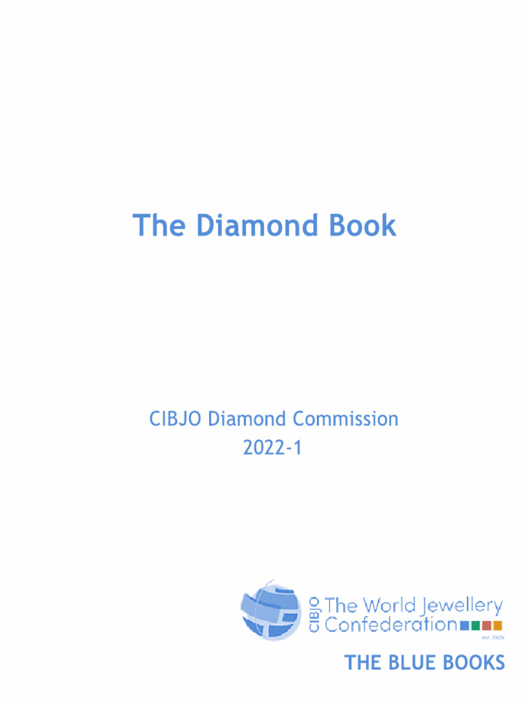 CIBJO Diamond Blue Book 2022 1 | PDF | Gemstone | Diamond