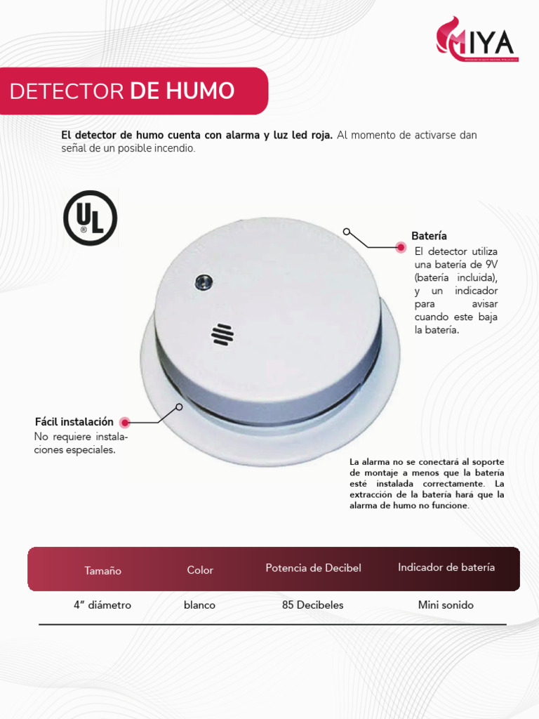 Qué es un detector de humo | PDF