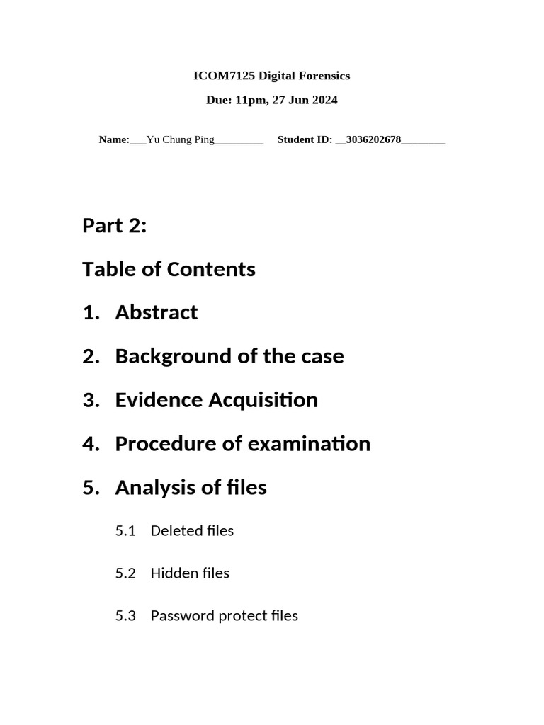 Part 2 | PDF | Digital Forensics | Usb Flash Drive