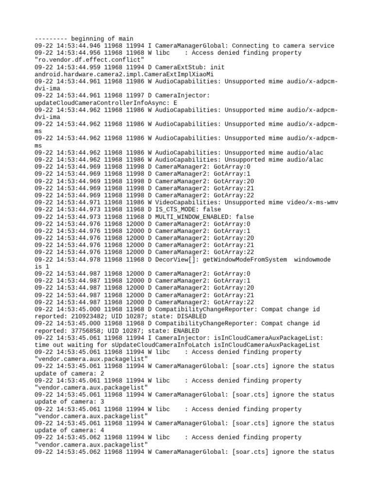 Log Cat 1727038424854 | PDF | Computer Engineering | Computer Architecture